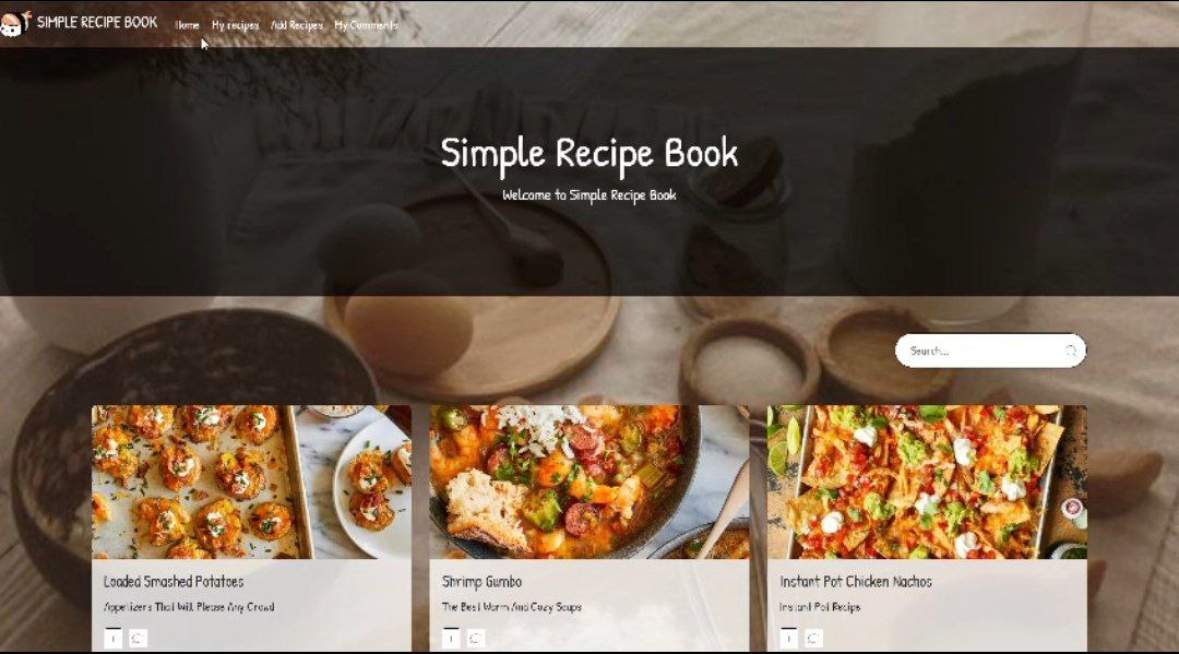 Recipe Book Web App