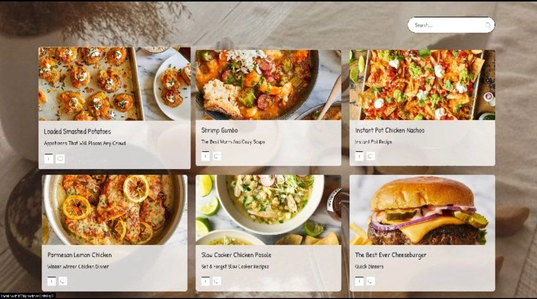 Recipe Book Web App
